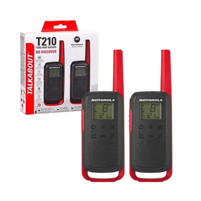 Radio Comunicador Motorola T210 Talkabout 32km Walk Talk - Walkie ...