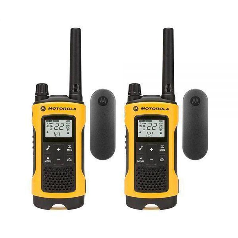 Rádio Comunicador Talkabout 35Km T400/T402 Amarelo Par/2 - Motorola ...