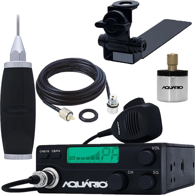 Rádio Px 40 Canais Rp40 Antena 1,4m Suporte Caminhonete Hilux S10 ...