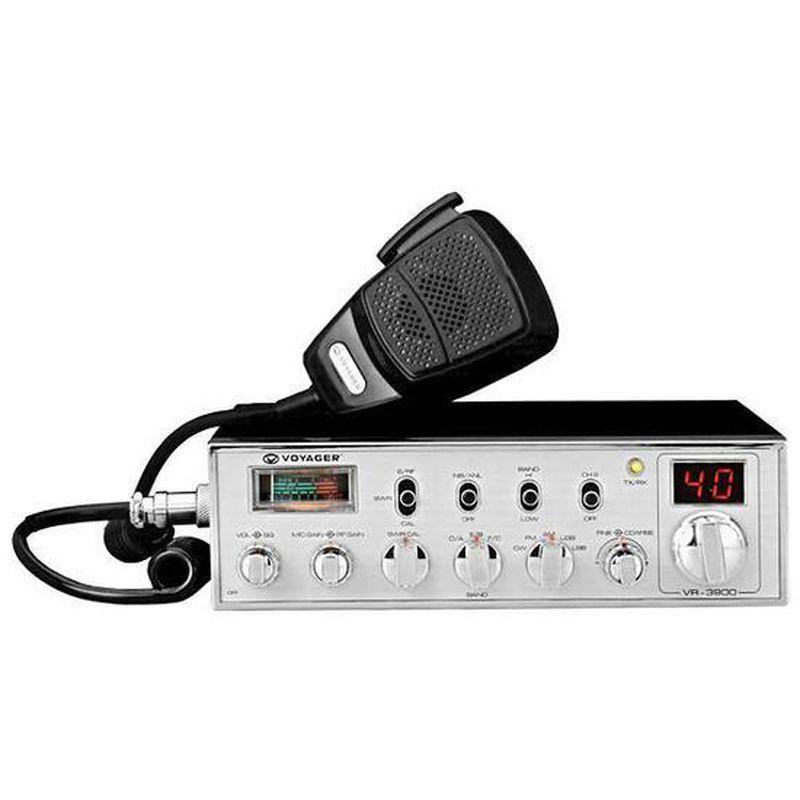Rádio Px Voyager Vr 3900 De Ate 240 Canais Am Fm Ssb Cw Prata Preto ...