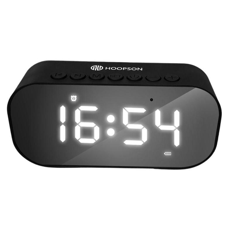 Rádio Relógio Digital Cod 45 Preto - Hoopson - Rádio-Relógio - Magazine ...