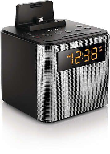 Radio Relógio Philips AJT-3300B FM Bluetooth Bivolt - Prata - Rádio ...