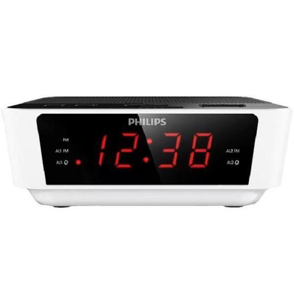 Rádio Relógio Philips Com Despertador Bivolt - Rádio-Relógio - Magazine ...