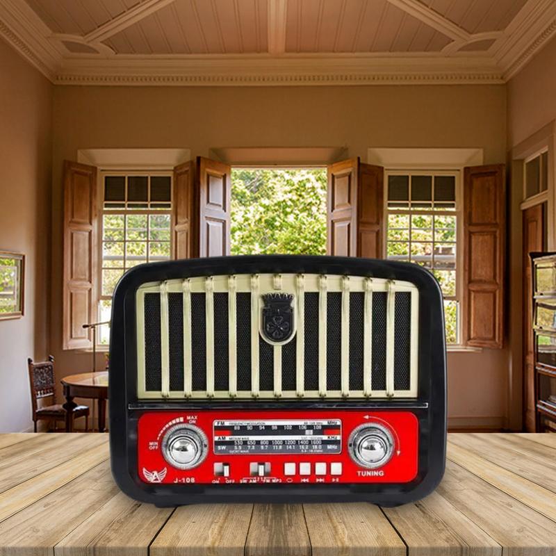 Rádio Retrô Vintagê Am e Fm, Bluetooth, Sd, Usb e lanterna - ECOODA ...