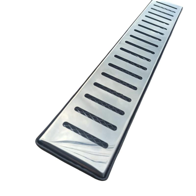 Ralo Inox Polido modelo 10x50 com Coletor 40mm e Tela Anti Insetos ...