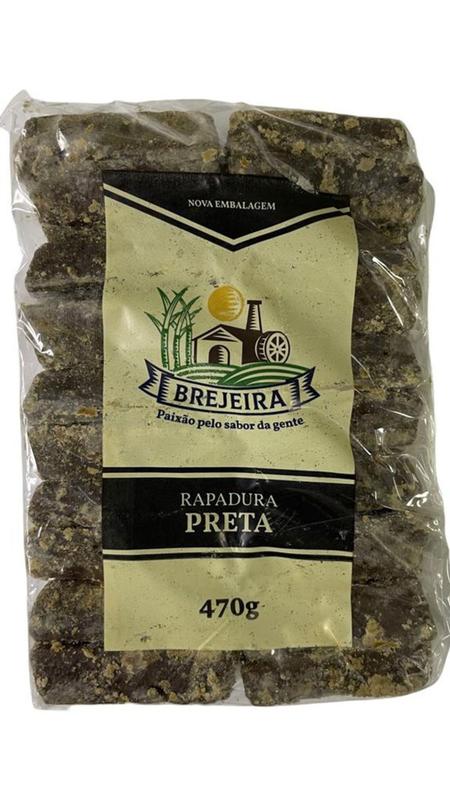 Rapadura preta 470g - Brejeira - Doces e Sobremesas - Magazine Luiza