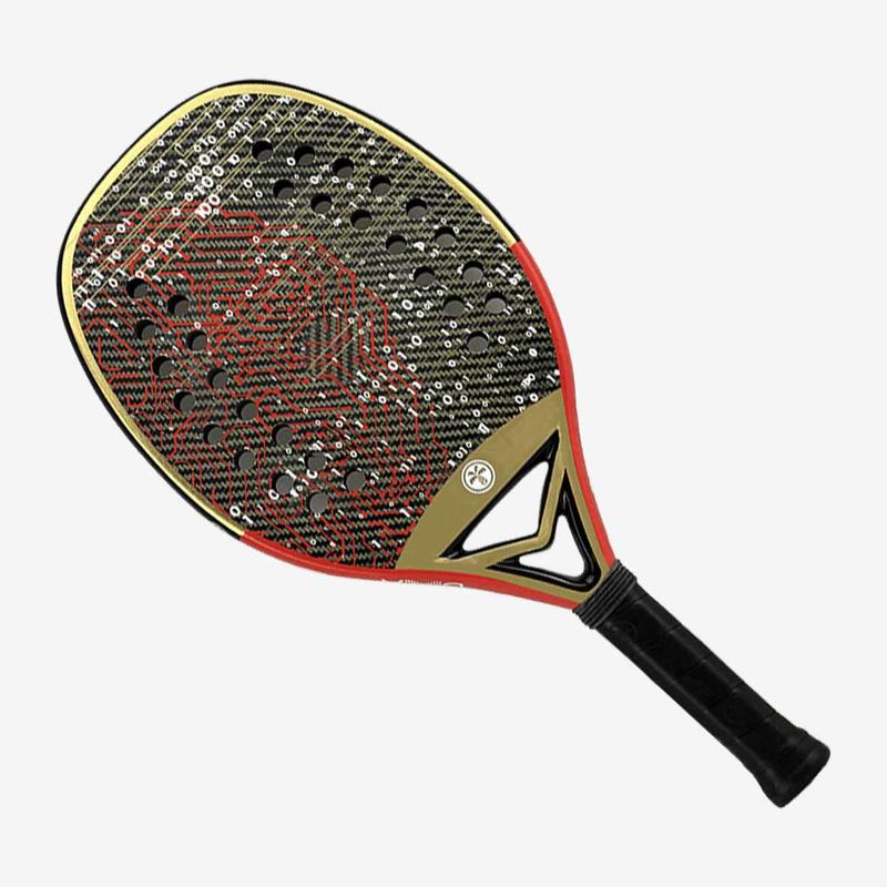 Raquete de Beach Tennis Turquoise DNA Extreme Red Full Kevlar - Raquete ...