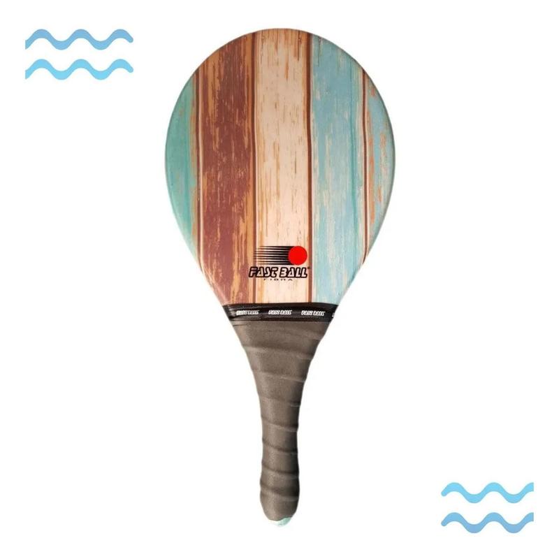 Raquete Frescobol Fast Ball Fibra Oldwood Profissional - Fastball ...