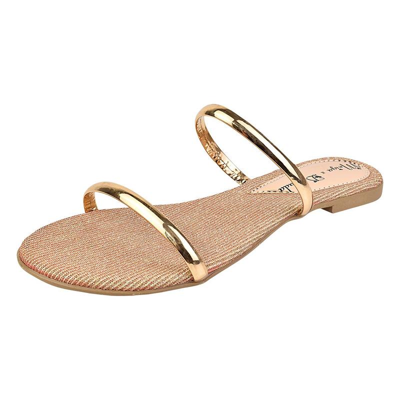 Rasteirinha, Rasteira Com Tiras Tendência - Meiga e delicada ...