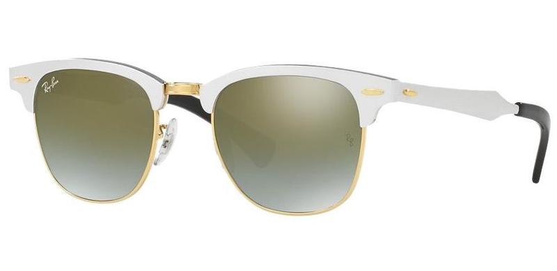Ray ban rb 3507 137/9j 49 clubmaster aluminium / pequeno - óculos de ...