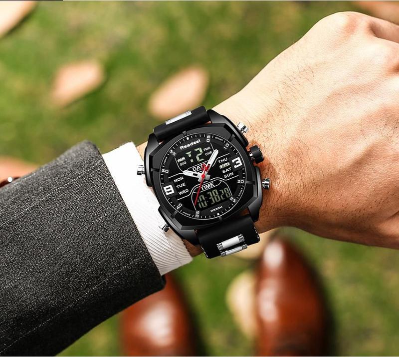 Readeel Lindo Relógio esportivo, relógio de pulso com cronógrafo ...