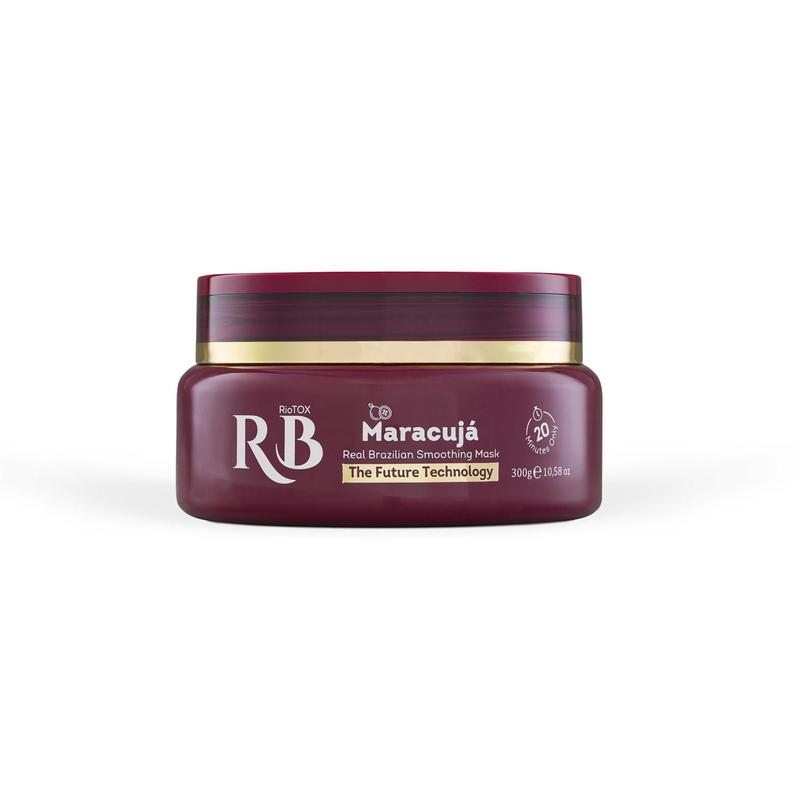 Real Brazilian Smoothing Mask Maracujá Riobelo 300G - Máscara Capilar ...