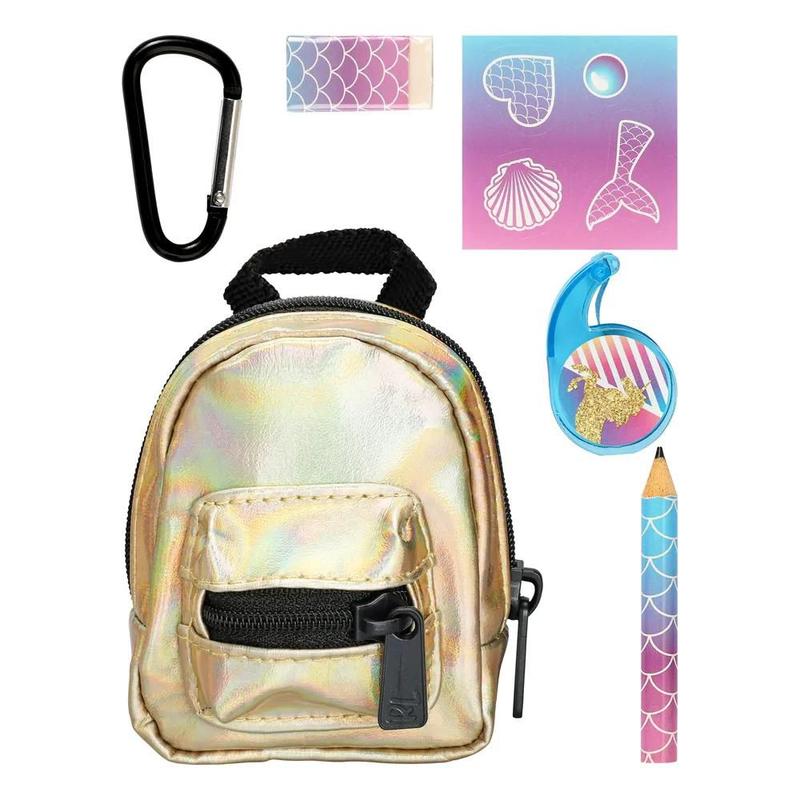 Real Littles Mini Mochilas Backpack - Dourado Candide 2750 - Mochilas ...