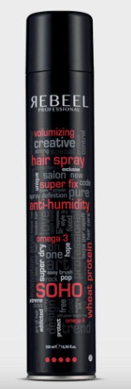 Rebeel super fix 500 - Modelador e Fixador de Cabelo - Magazine Luiza