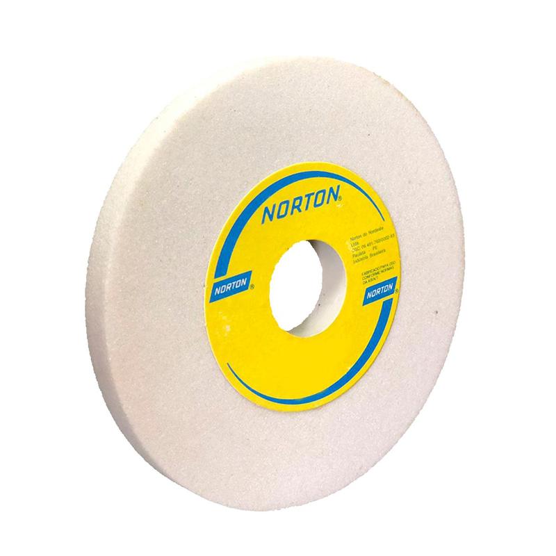 Rebolo Reto Esmeril Branco 6 x 1/2 Afiar Alicate Cuticula - Norton ...