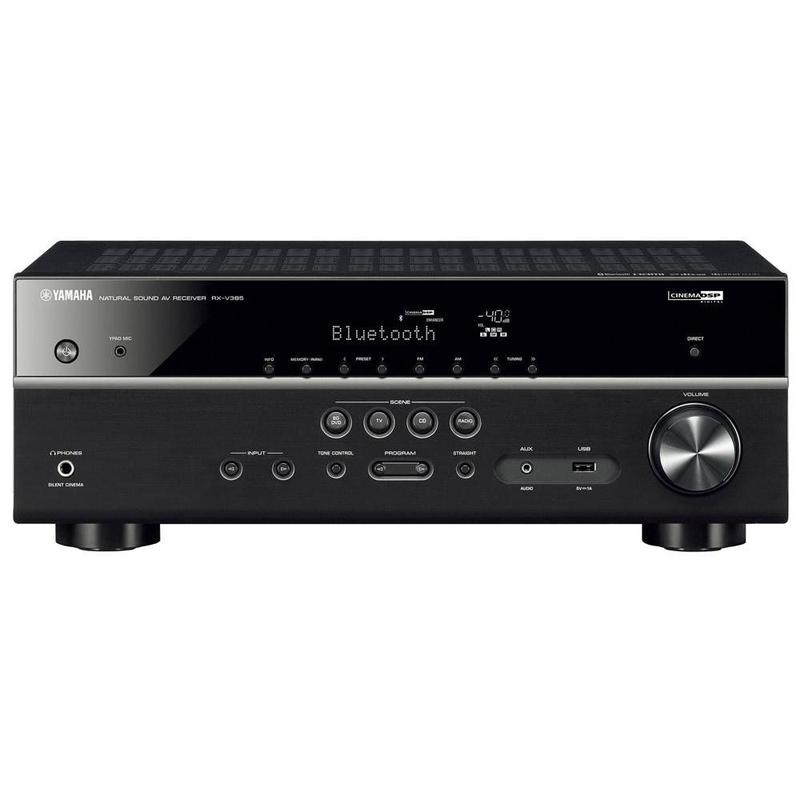 Receiver Yamaha RX-V385 110VOLTS 5.1CH - Receiver - Magazine Luiza