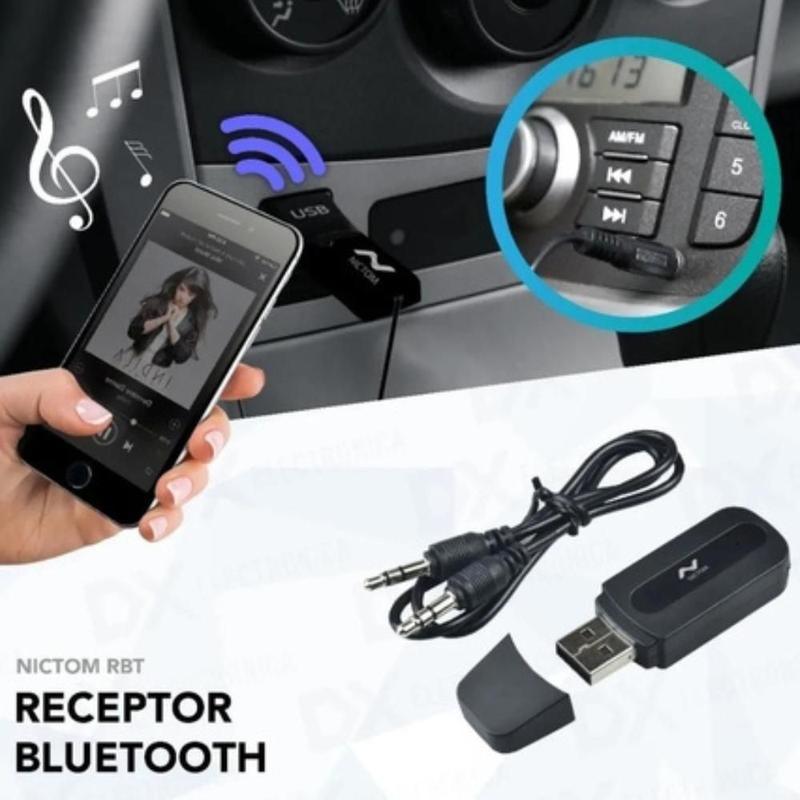 Receptor Bluetooth som carro IT. BLUE - LE 5579 Áudio Stereo Usb P2 ...