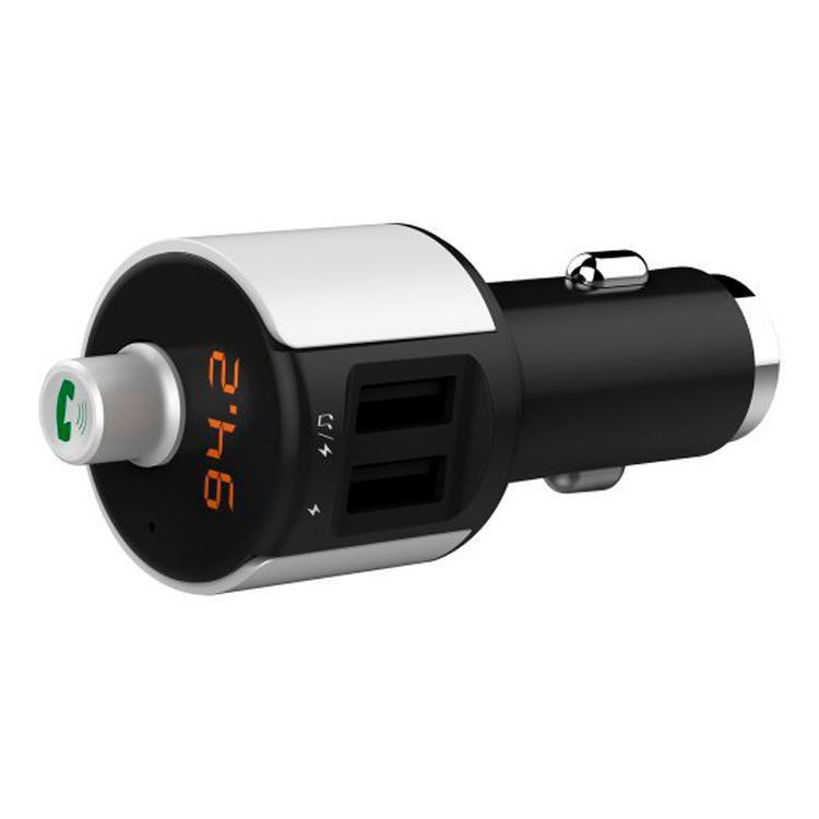 Receptor Transmissor Veicular Bluetooth Fm Mp3 Usb Acendedor - Boas ...