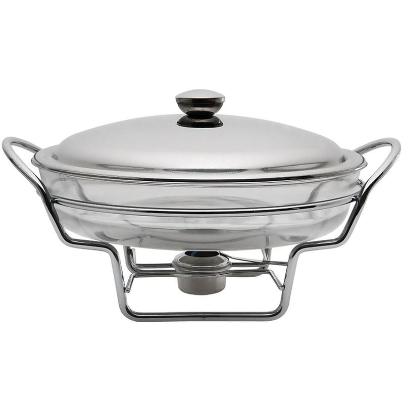 Rechaud De Mesa com Assadeira e Tampa Panela Rechaud Brinox - Rechaud ...