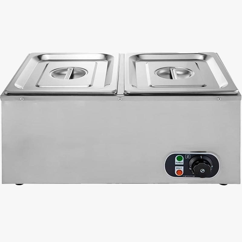 Rechaud Inox 2 Cubas quente Elétrico 1/2x100 ZPRC02E - Zepper - Rechaud - Magazine Luiza