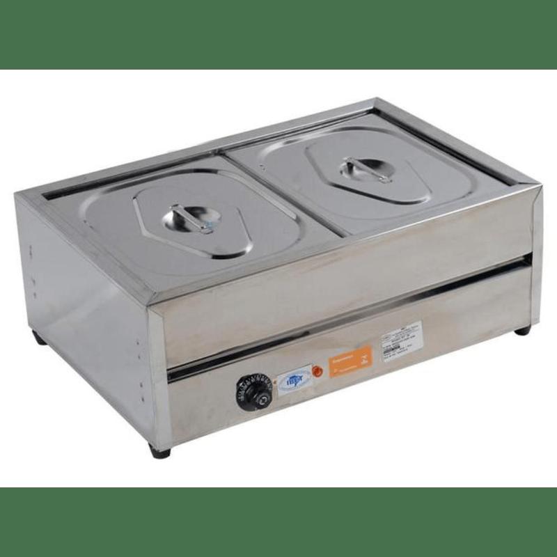 Rechaud Térmico 1000W 2 Cubas Gastronômicas (GNS) de 1/2 em aço 403 ...