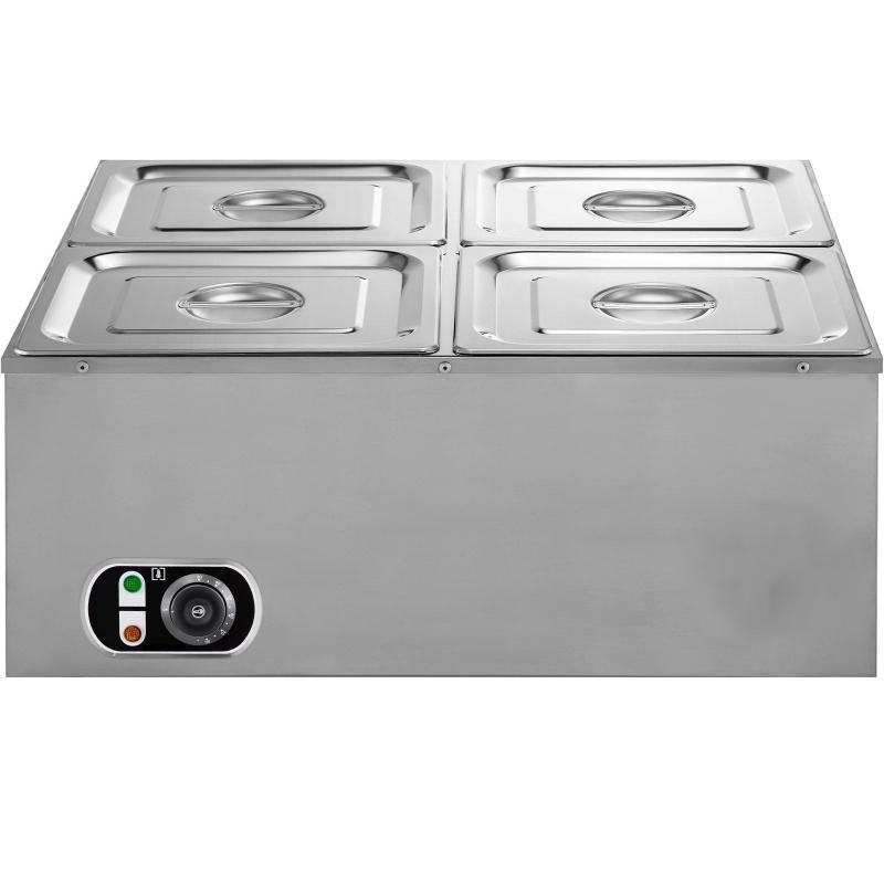 Réchaud térmico elétrico 4 cubas buffet banho maria ZPBF04E - ZEPPER ...