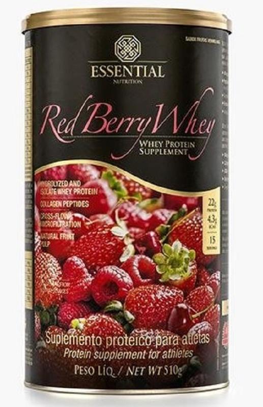 RED BERRY Whey Protein Hidrolisado e Isolado Sabor Frutas Vermelhas de ...