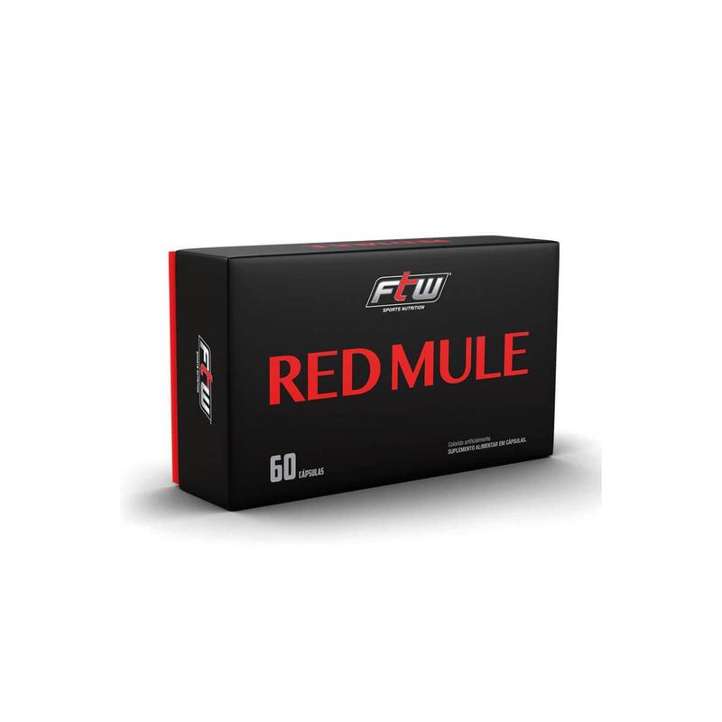 Red Mule 60 cápsulas - FTW - Produtos para Energia - Magazine Luiza