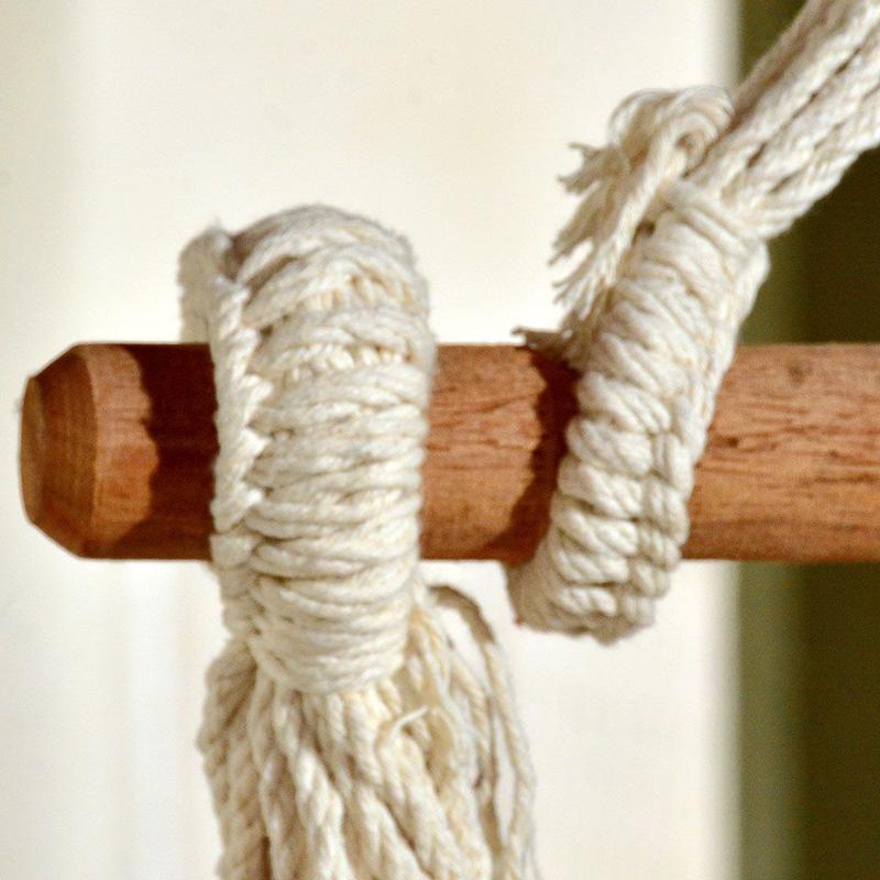 Rede Cadeira Bege (Algodão Cru) - Redes De Dormir - Rede de Descanso ...