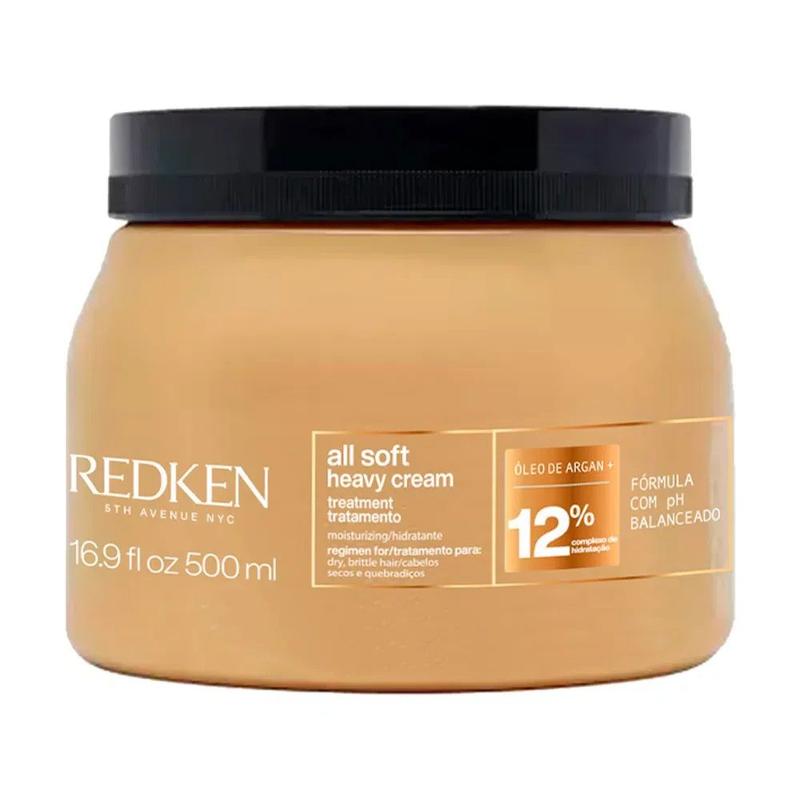 Redken All Soft Heavy Cream - Máscara Capilar 500ml - Máscara Capilar ...