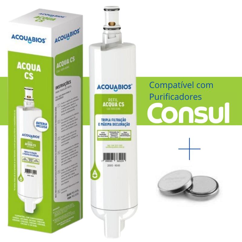 Refil Filtro Consul Facilite Cpc30 Cpc31 Cpb34 Cpb35 Cpb36 - Acquabios ...