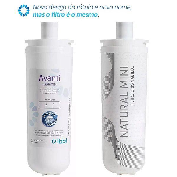 Refil Filtro IBBL Avanti Natural Mini Girou Trocou 24010050 - Elemento ...