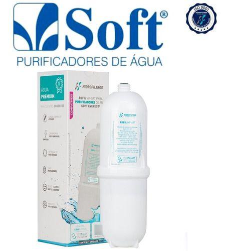 Refil Filtro Soft Everest Purificador de água Kit 2 - Hidrofiltros ...
