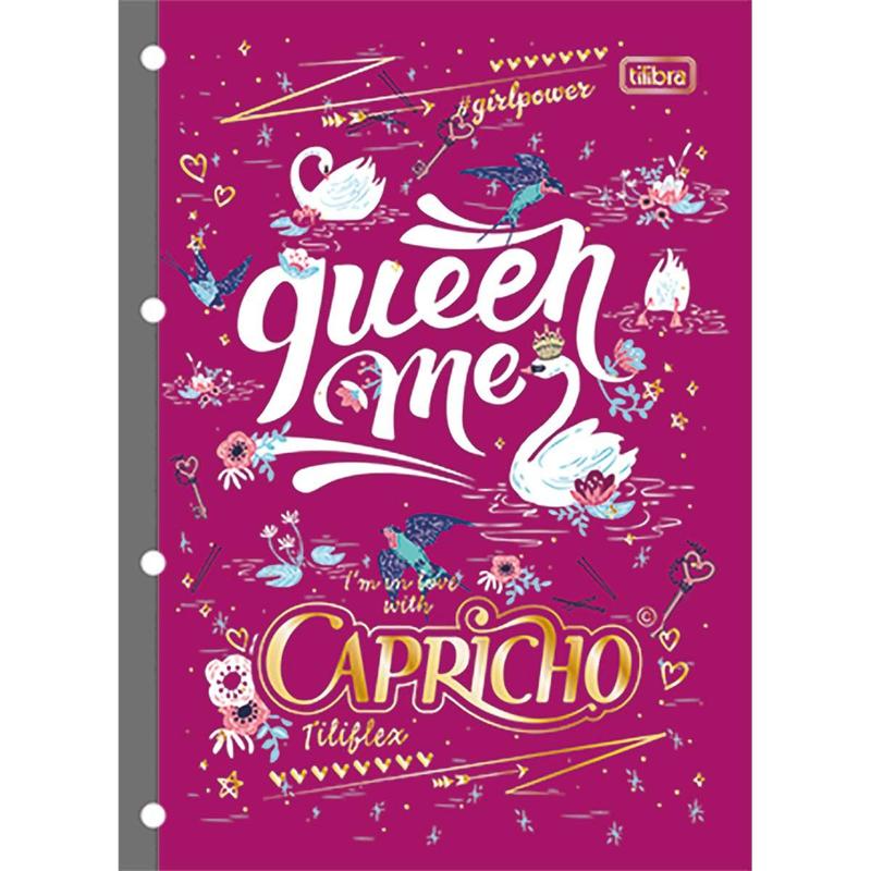 Refil para Fichário Capricho 80fls - Tilibra - Folha de Fichário ...