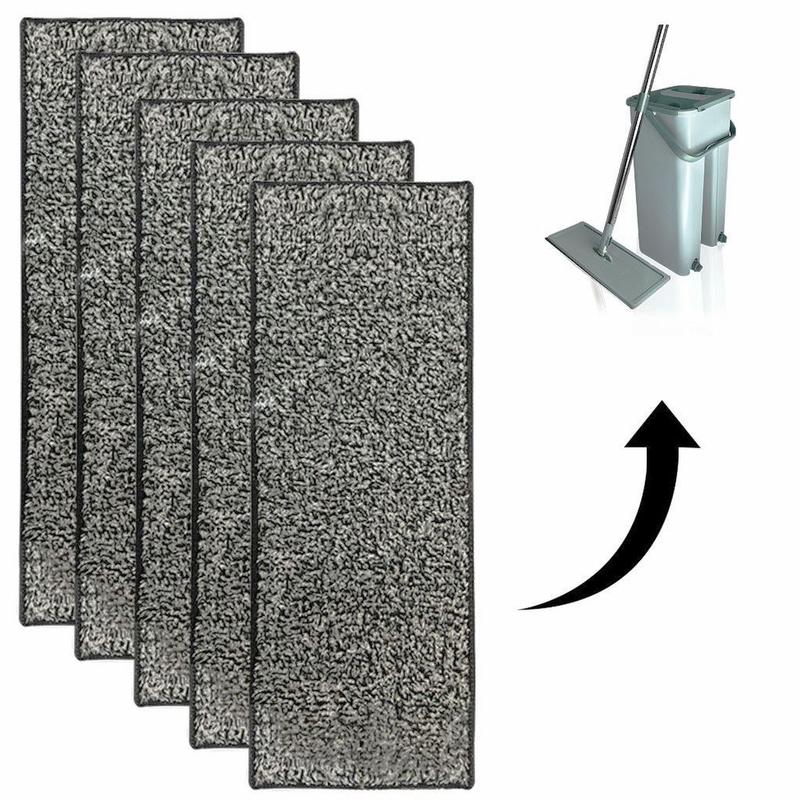 Refil Para Mop Kit com 5 Unidades Lavável Limpa E Seca - Clink - Refil ...