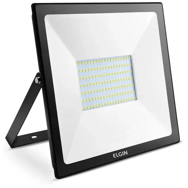 Refletor de LED Power IP65 100W Bivolt 6500K - ELGIN - Refletor ...