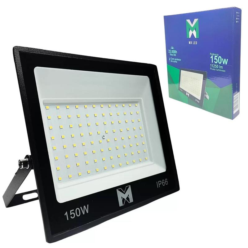 Refletor Led 150W IP66 Alta potência IP66 A prova de agua MX Led - Maxy Led - Refletor ...