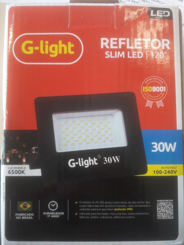 Refletor LED 30w 6500k G-Light Biv - Refletor - Magazine Luiza