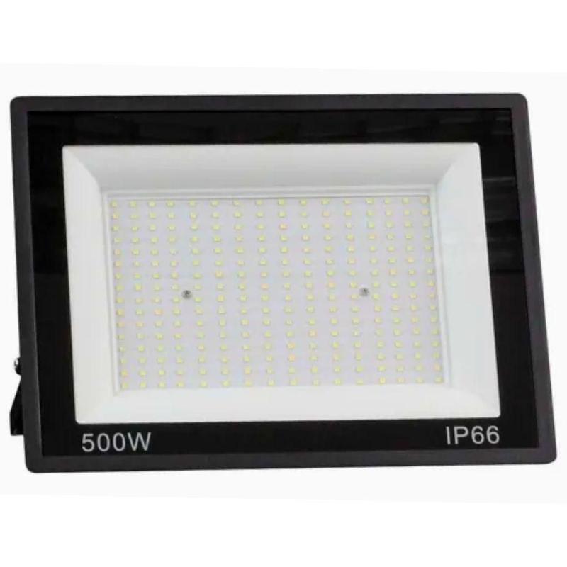 Refletor Led 500W Prova Dágua Holofote Branco Frio - Al-Mare - Refletor ...