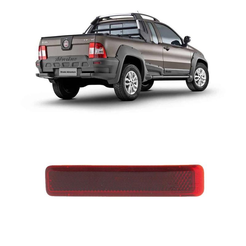 Refletor Parachoque Strada 04/13 LD - LS Indústria - Lente para ...