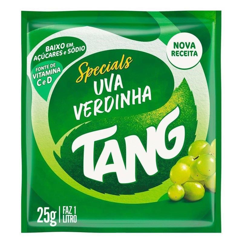 Refresco em Pó Tang Uva Verdinha 25g Embalagem c/ 15 Unidades - Suco ...