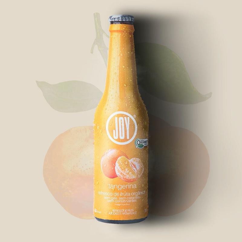 Refresco Joy Orgânico Tangerina 355 Ml - (caixa 12un) - Suco - Magazine ...