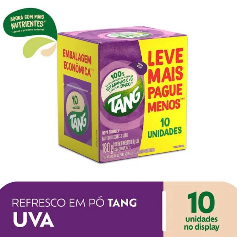 Refresco Tang Suco em Pó 18G Caixa c/ 10Un. - Suco - Magazine Luiza