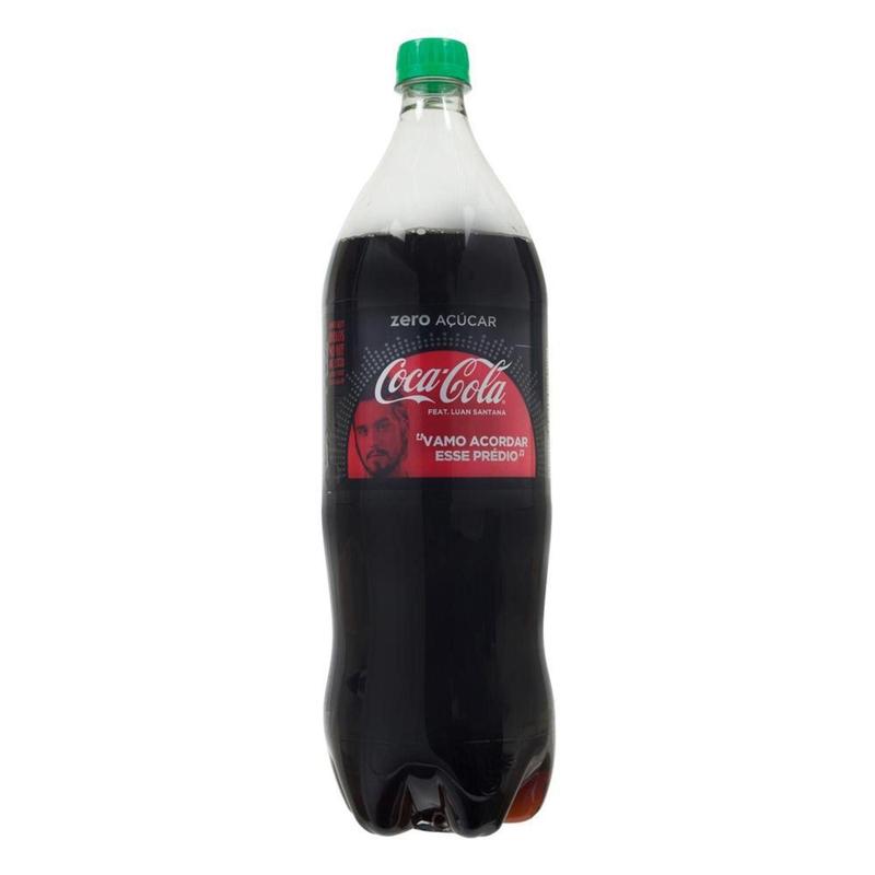 Refrigerante Coca-Cola Zero Açúcar 1,5L - Coca cola - Refrigerante ...