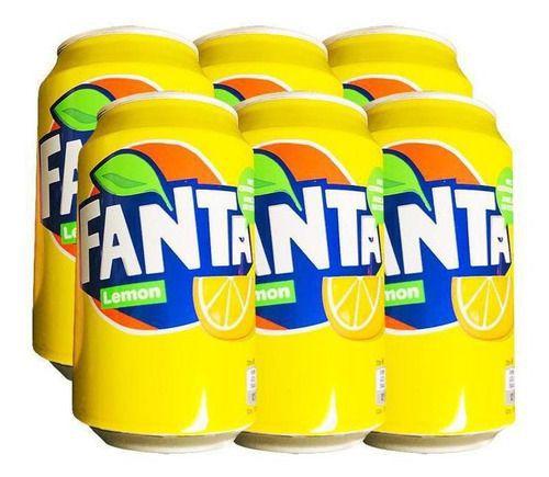 Refrigerante Fanta Lemon Sabor Limao Lata 355ml - Refrigerante ...
