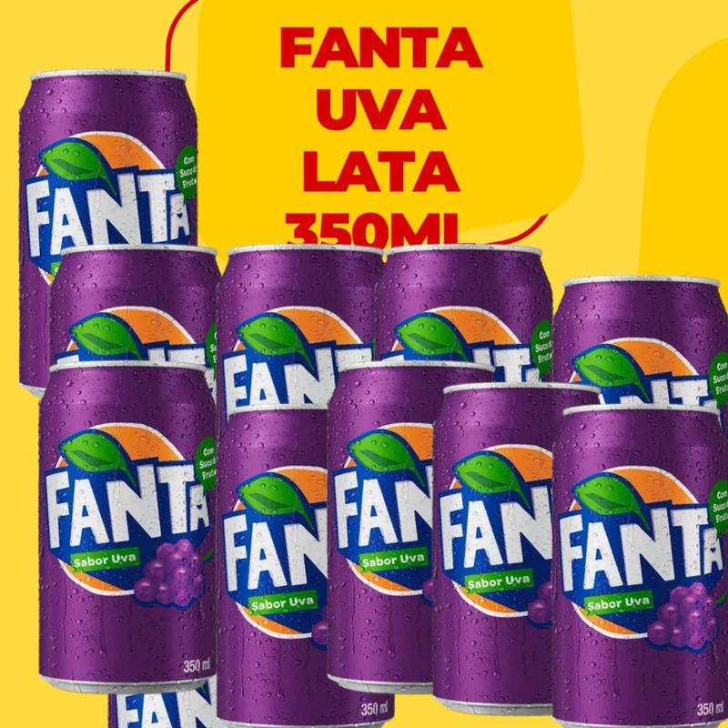 Refrigerante Fardo 12Unid. Fanta Uva Lata-350ML - Refrigerante - Magazine Luiza