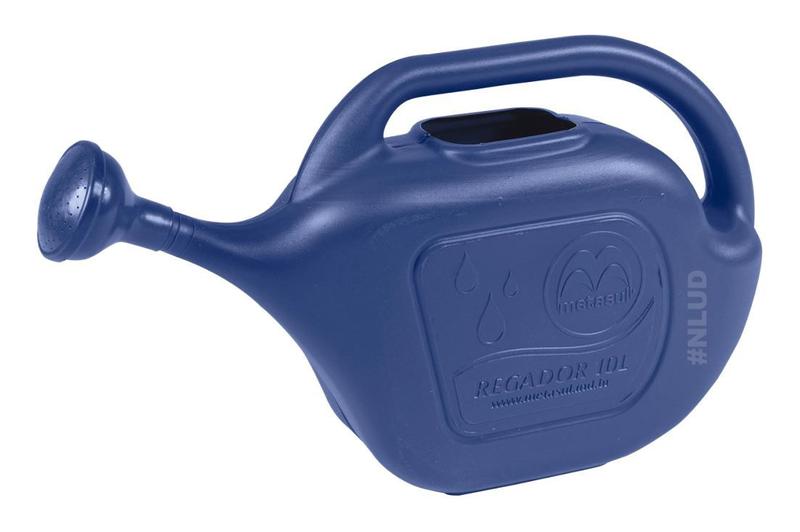 Regador p/ Plantas e Jardim Bico Chuveiro Removível 5 Litros Azul ...