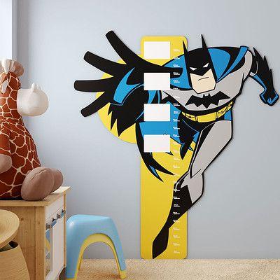 Régua de Parede Infantil em MDF Batman Sushi Móveis - Ides - Régua ...