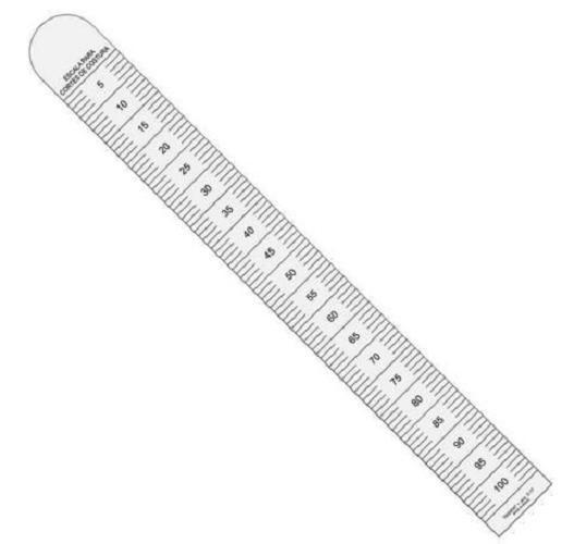 Regua Para Corte E Costura Em Pvc Trident C-17 - Régua para Patchwork ...