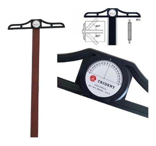 Régua T Fenólica, Borda de Acrílico, Cabeçote Móvel 50 cm Ref. 5805 ...